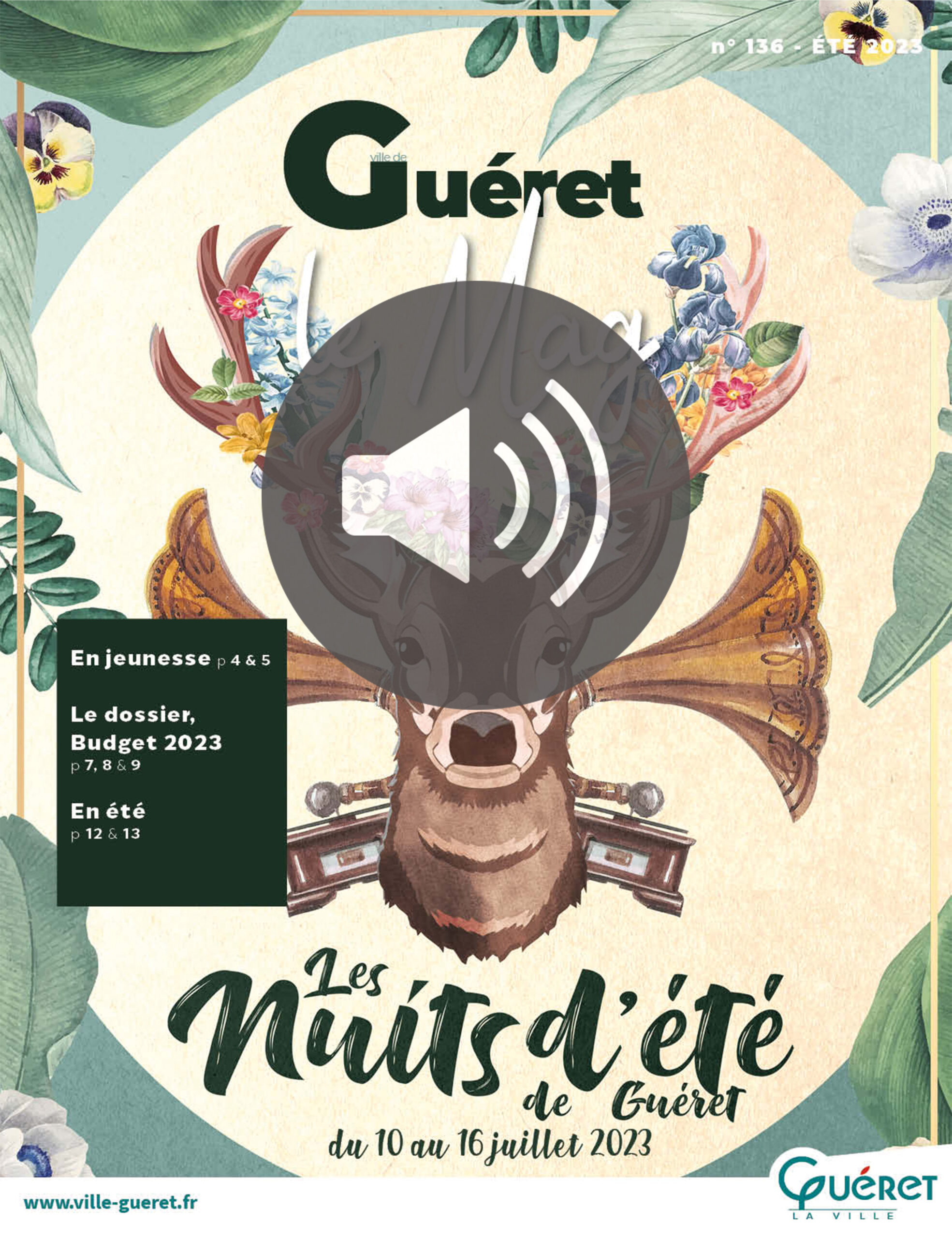 Guéret le Mag n°136 en audio - Ville de Guéret - Site officiel